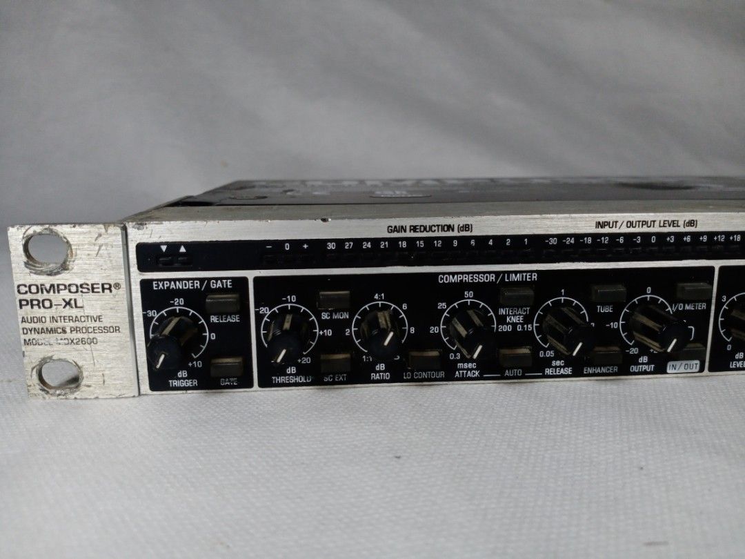 BEHRINGER COMPOSER PRO XL COMPRESSOR GATE COMPRESOR EQ RACK EQUALIZER ...