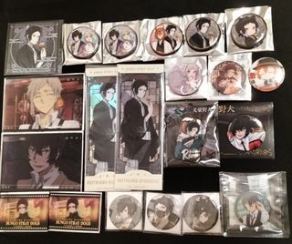 BSD Merch bungo stray dogs akutagawa kyouka badge, Hobbies & Toys ...