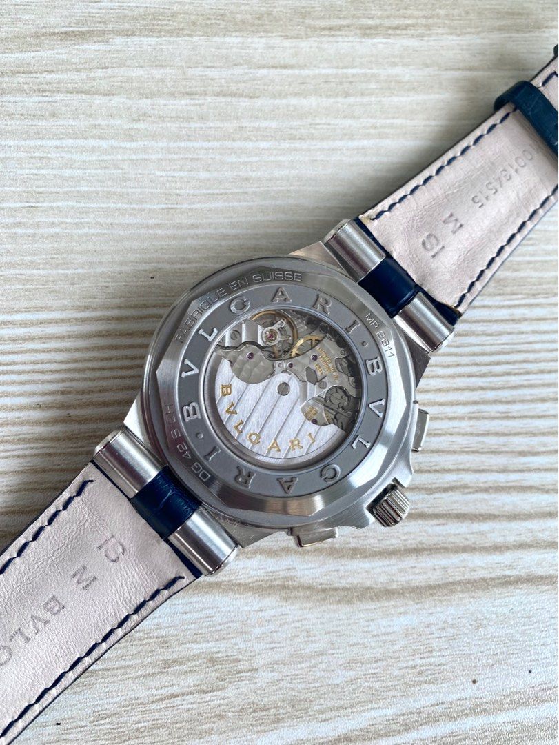 Bvlgari Diagono Chronograph Limited Edition, Luxury, Watches on Carousell