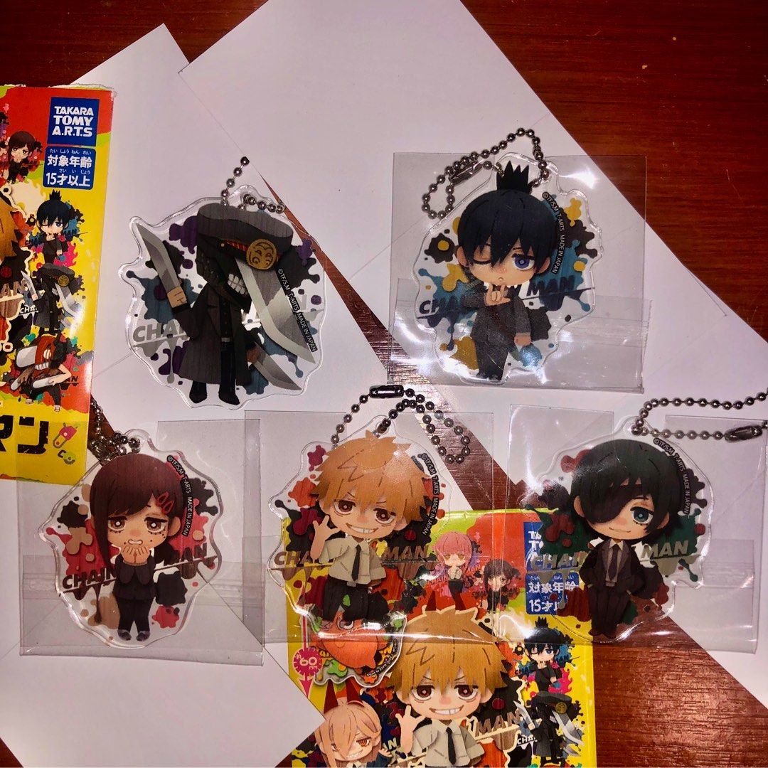 Chainsaw Man Official Takara Tomy Arts Blind Bag Keychain (Denki, Aki ...
