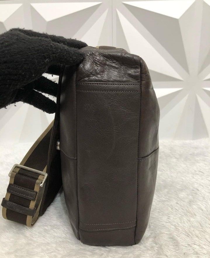 COACH FULL KULIT ASLI, Fesyen Pria, Tas & Dompet , Tas Selempang di ...