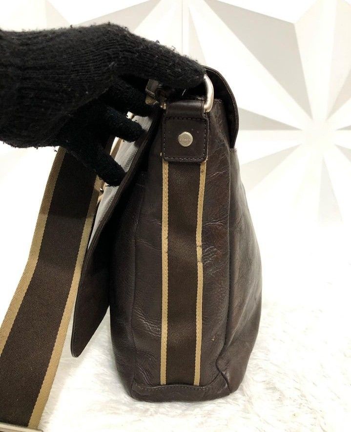 COACH FULL KULIT ASLI, Fesyen Pria, Tas & Dompet , Tas Selempang di ...