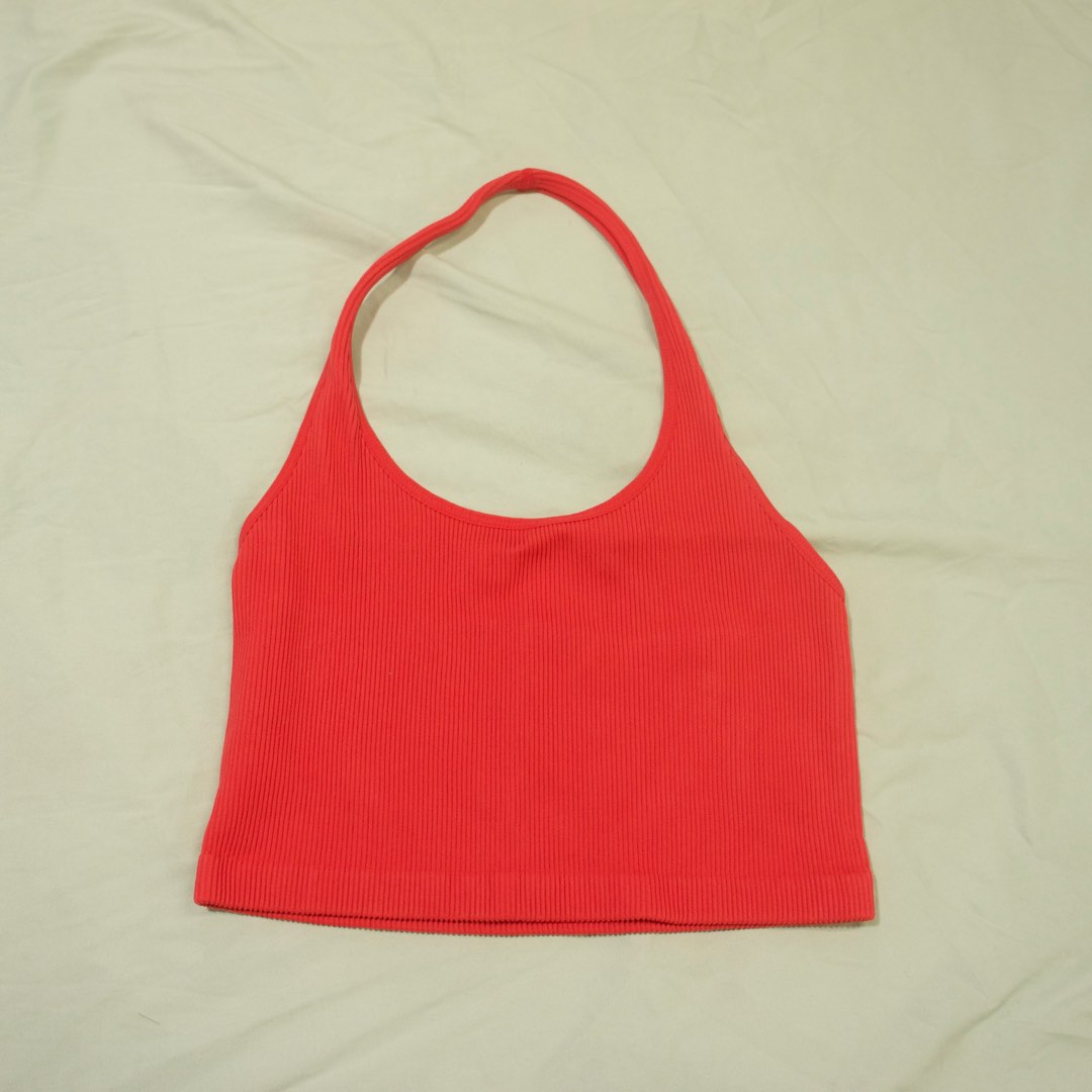Cotton on halter top, Women's Fashion, Tops, Sleeveless on Carousell