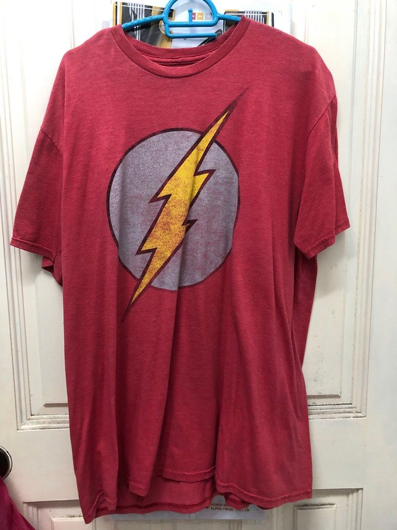 DC Comic The Flash, Men's Fashion, Tops & Sets, Tshirts & Polo Shirts on Carousell