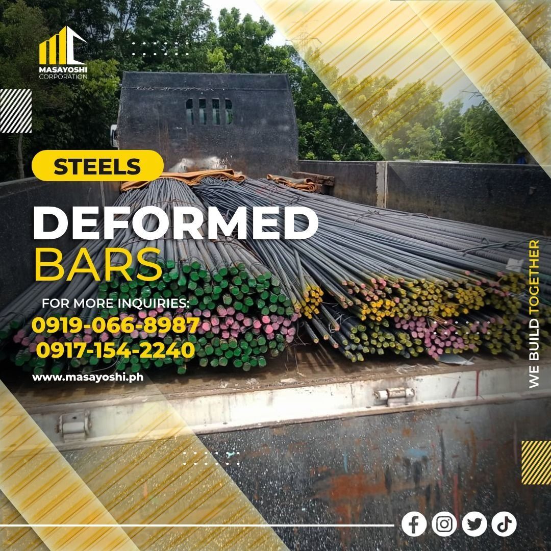 Deformed Bar 7mm x 6m | Reinforcement Bar | Steel Bars | Rebar | RSB ...