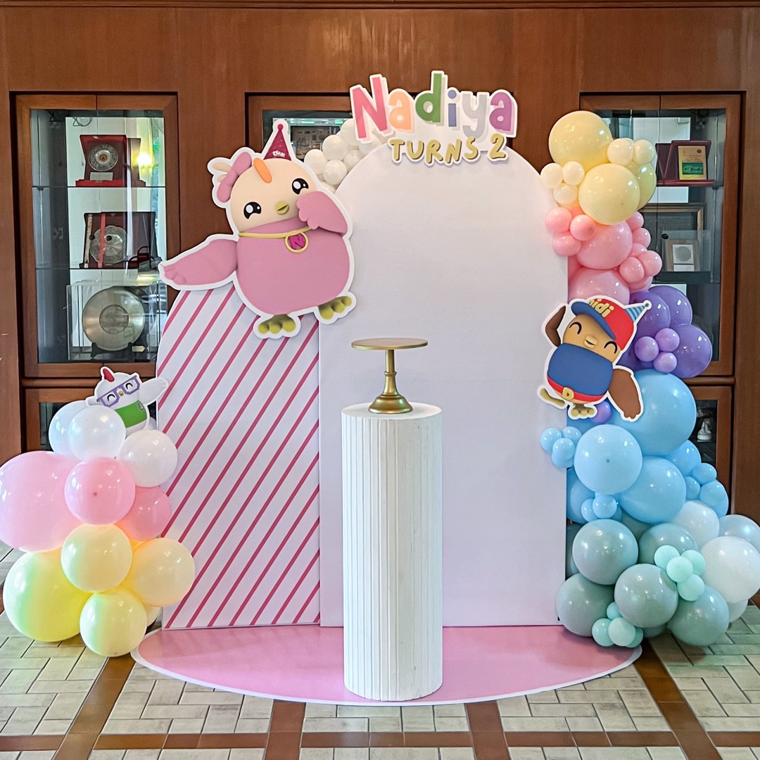 Didi And Friends Theme Backdrop Photobooth Set Up Event Birthday Rental ...