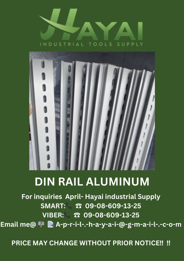 Din rail aluminum, Commercial & Industrial, Construction Tools ...