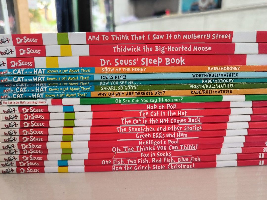 Dr Seuss story books (various titles) - 19 books, Hobbies & Toys, Books ...