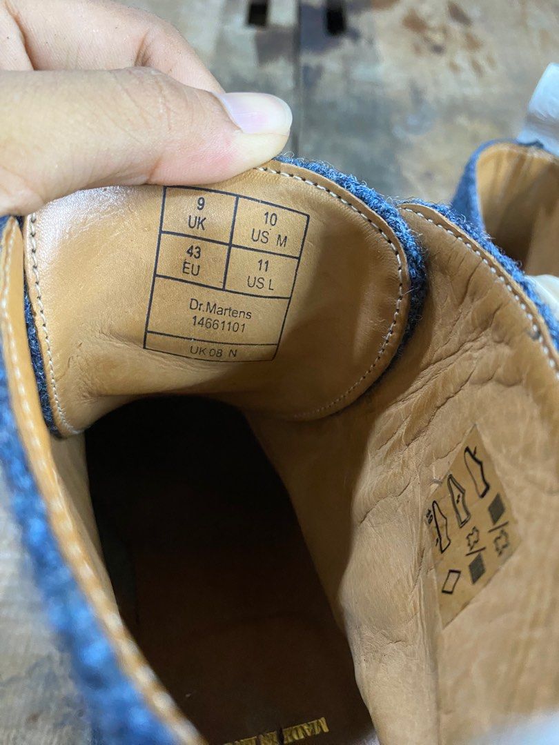 Dr.Martens x Ellis Harris Tweed, Men's Fashion, Footwear, Boots on ...