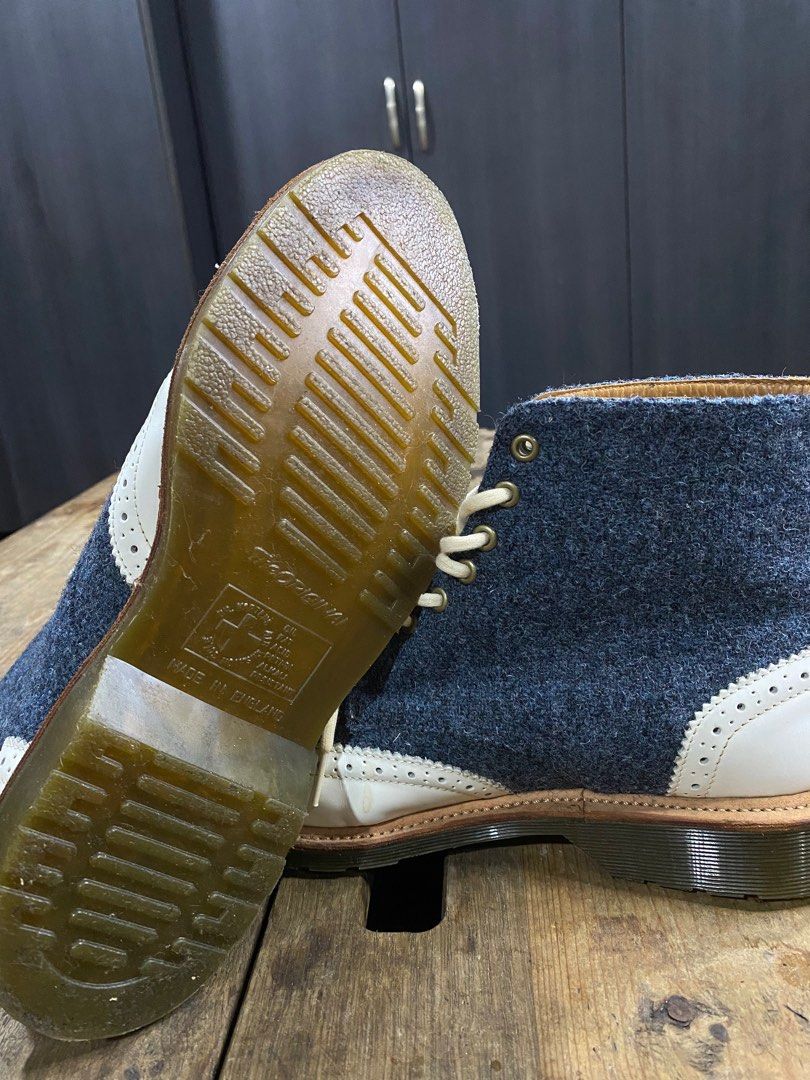 Dr.Martens x Ellis Harris Tweed, Men's Fashion, Footwear, Boots on ...