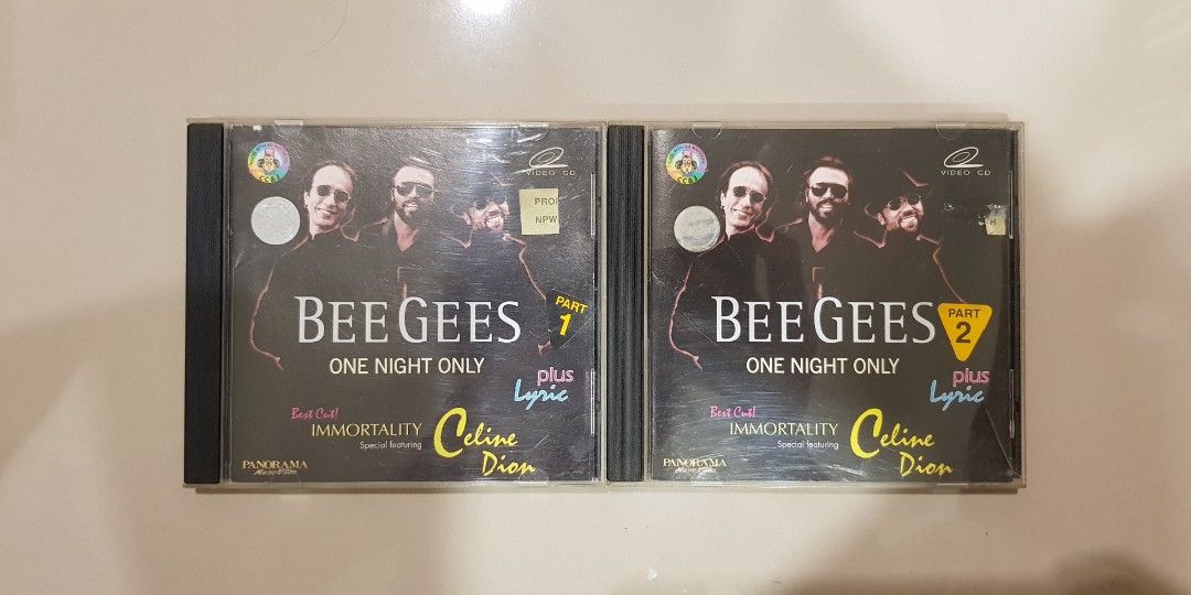 DVD VCD BEE GEES ORIGINAL, Musik & Media, CD, DVD & Lainnya di Carousell