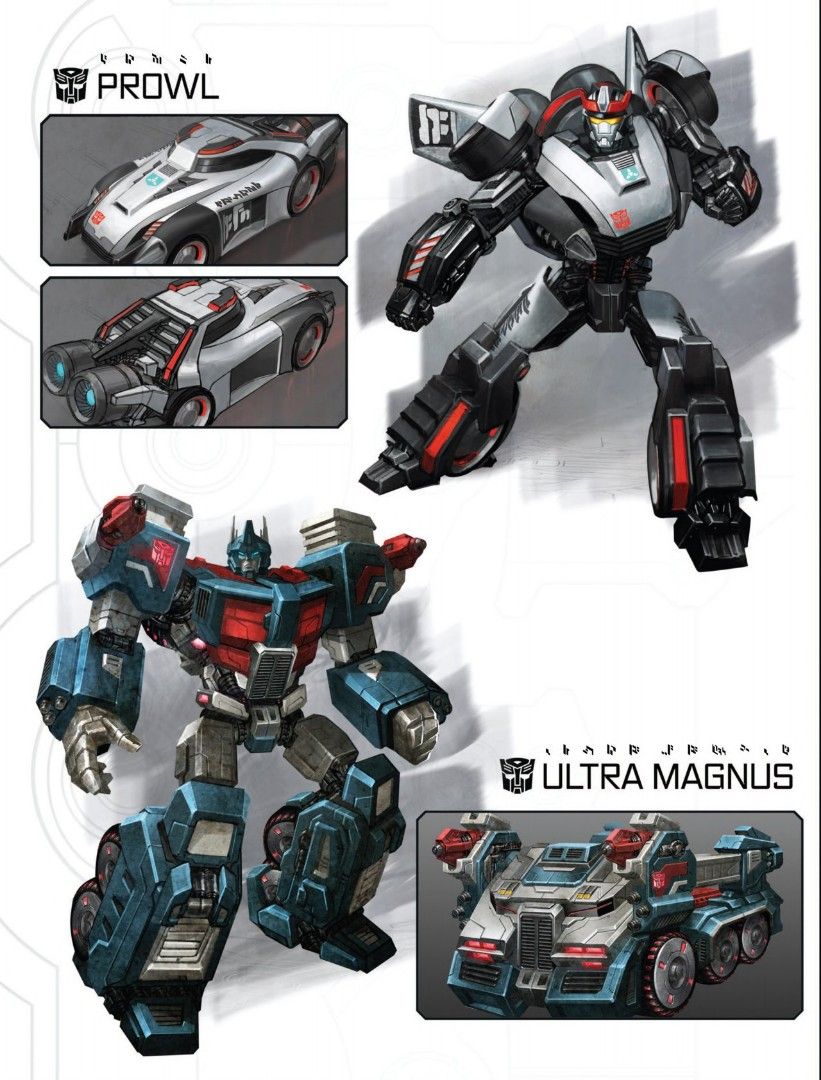 [E-Book] The Art of Transformers: Fall of Cybertron (Original Design ...