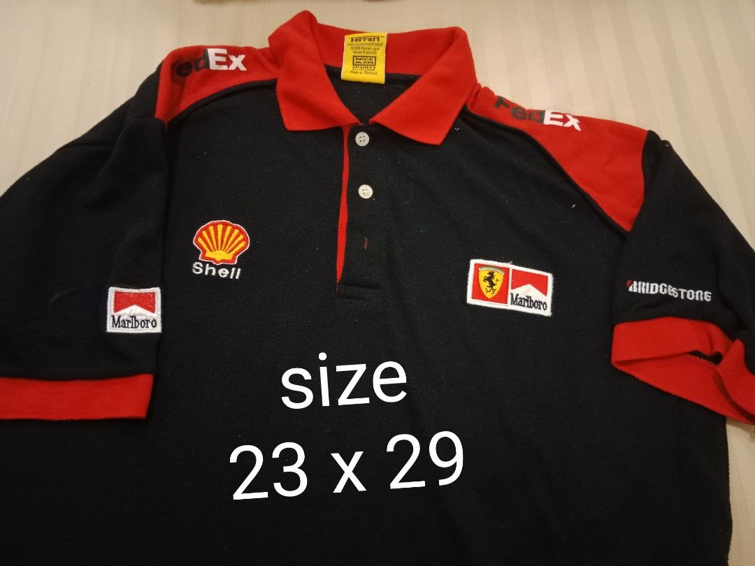 Ferrari shirt, Men's Fashion, Activewear on Carousell