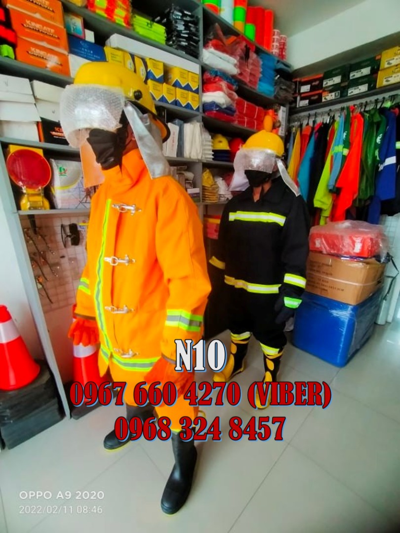 fireman suit, Commercial & Industrial, Industrial Equipment on Carousell