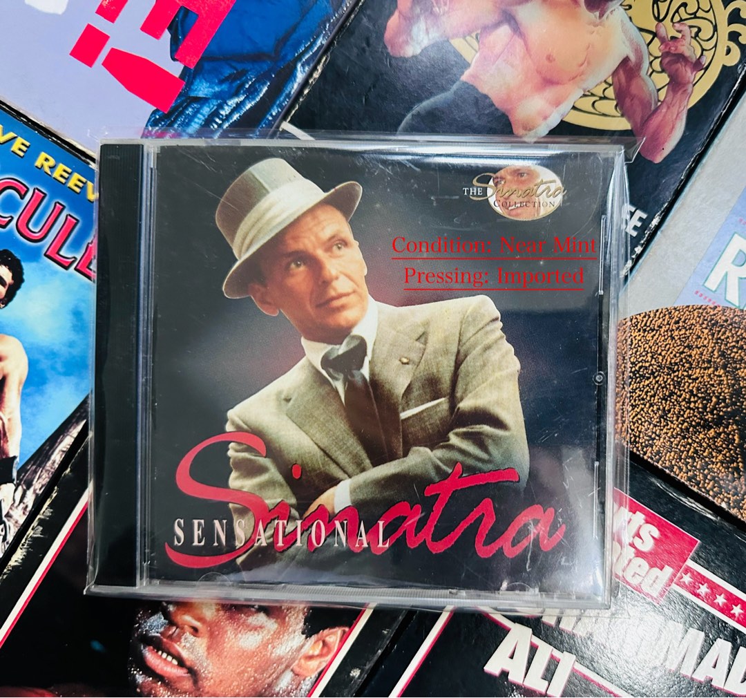 Frank Sinatra Sensational CD Original Cds Frank Sinatra CD, Hobbies ...