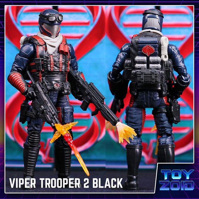 Gi Joe Classified Cobra Viper Officer And Vipers Troop Builder Pack