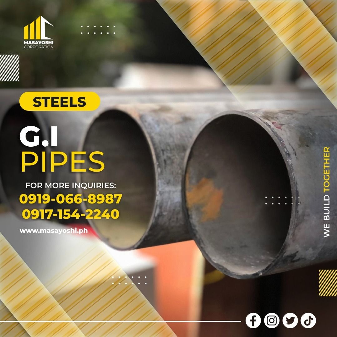 GI Pipes Sch 80 | GI Pipes | Pipe | Galvanized Steel | Tubo | Metal ...