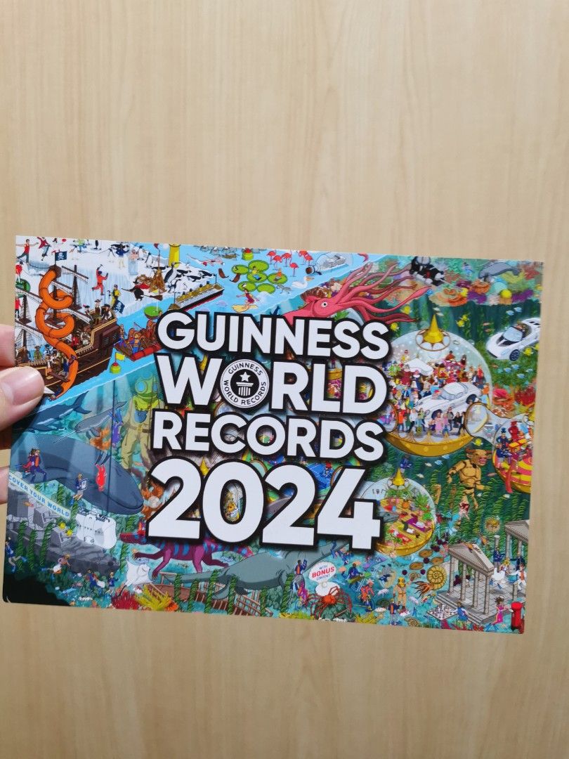 Guinness World Records 2024 NEW, Hobbies & Toys, Books & Magazines ...