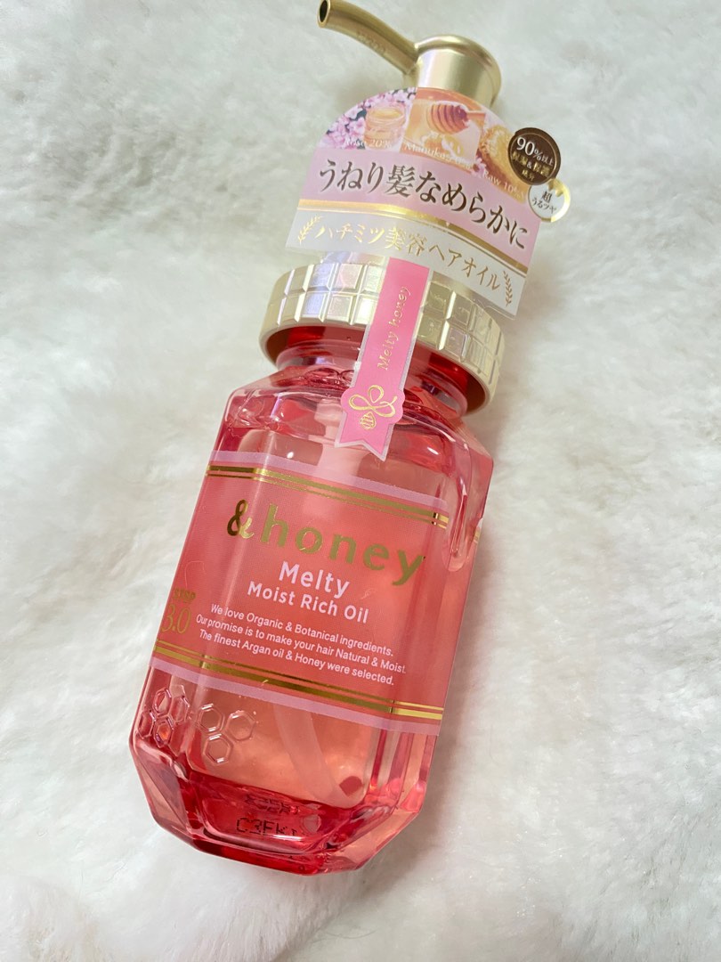 &HONEY MELTY MOIST RICH OIL (JAPAN), Beauty & Personal Care, Hair on Carousell