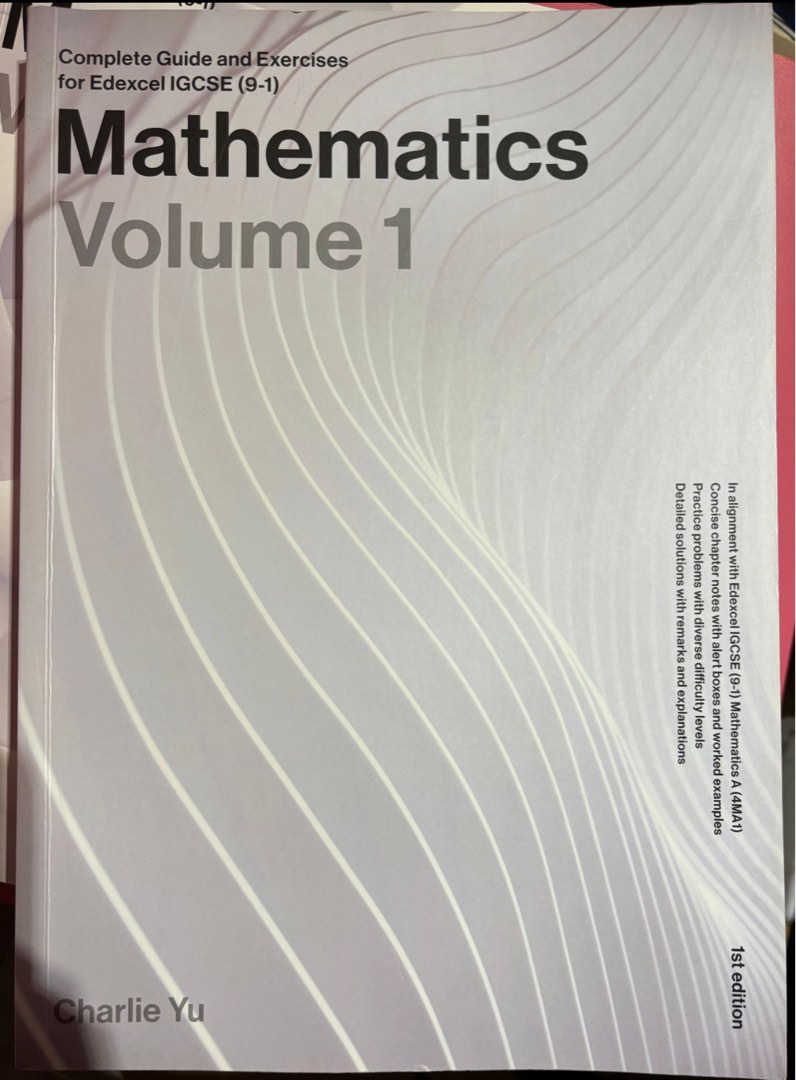 IGCSE edexcel maths revision, 興趣及遊戲, 書本 & 文具, 教科書 - Carousell