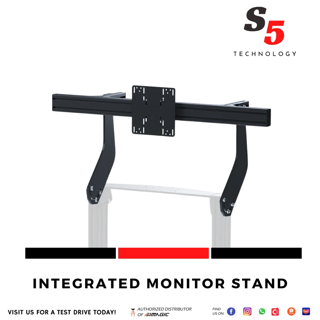 Integrated Monitor Stand / monitor tv stand sim racing / monitor stand ...