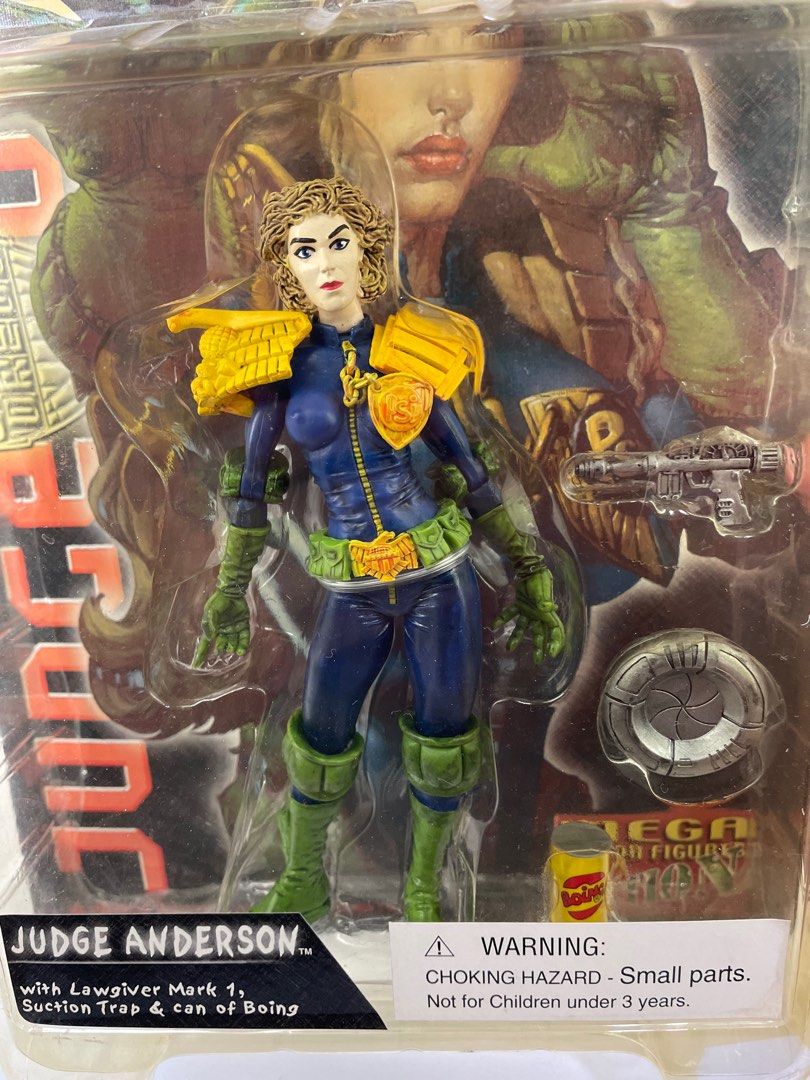 Judge Dredd 2000 AD Collectors Series Judge Anderson 6" Figure REAction ...