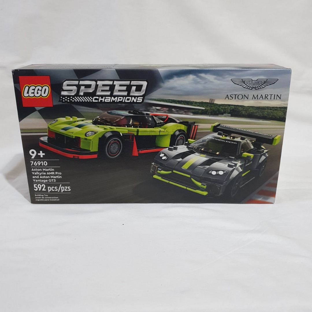 LEGO 76910 Speed Champions Aston Martin Valkyrie AMR Pro & Vantage GT3 ...