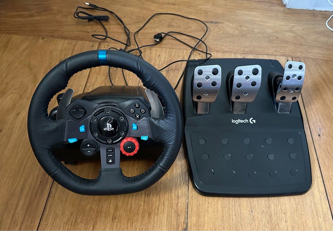 Logitech G29 Driving Force Wheel, Video Gaming, Gaming Accessories ...