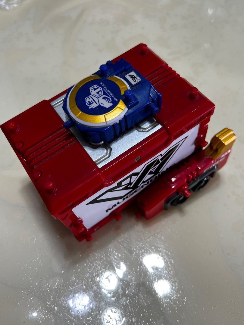 Machine Robo MUGENBINE無限合體 Fire Service 消防滅火型 & Police 警視形, 興趣及遊戲, 玩具 ...