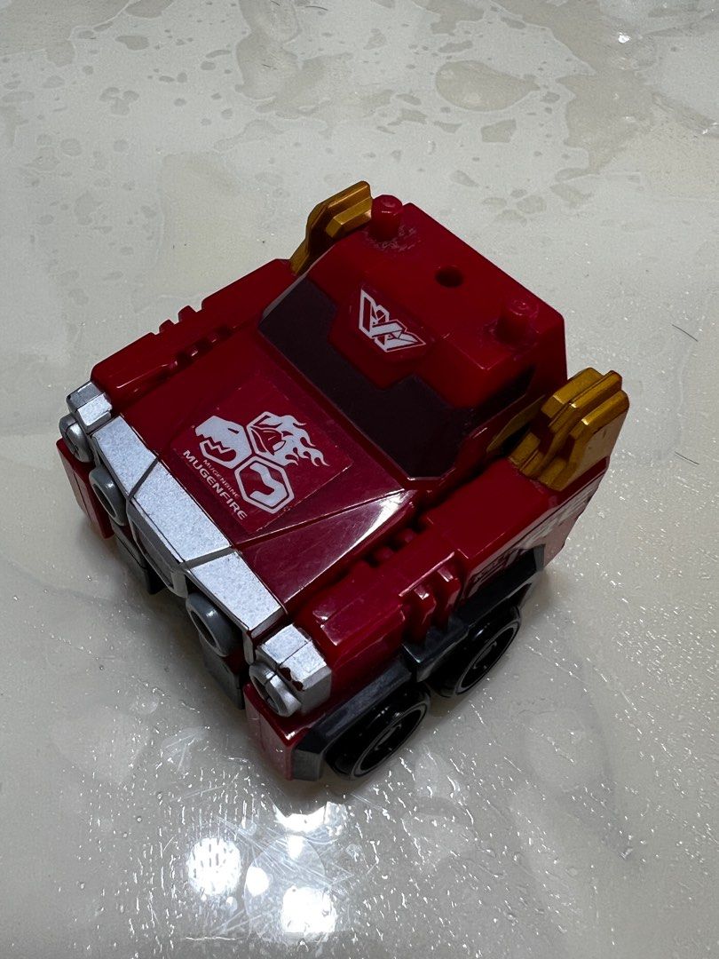 Machine Robo MUGENBINE無限合體 Fire Service 消防滅火型 & Police 警視形, 興趣及遊戲, 玩具 ...