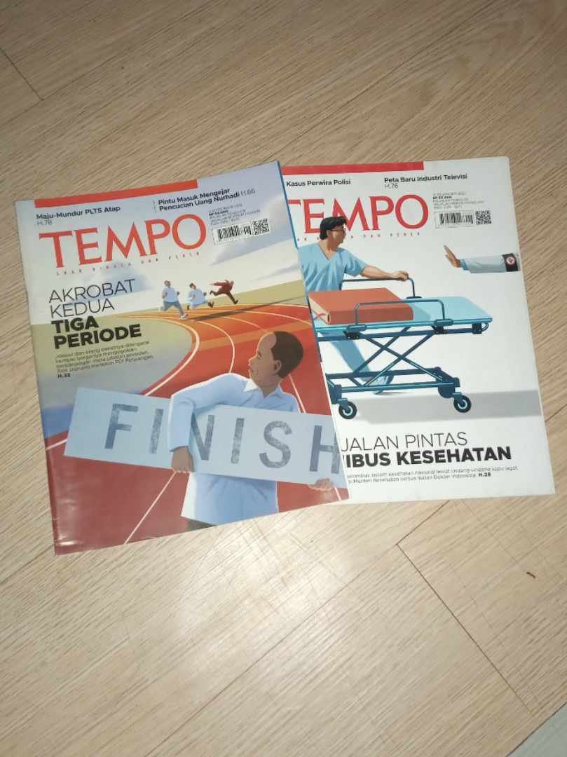 Majalah Tempo 2023, Buku & Alat Tulis, Majalah & Lainnya di Carousell
