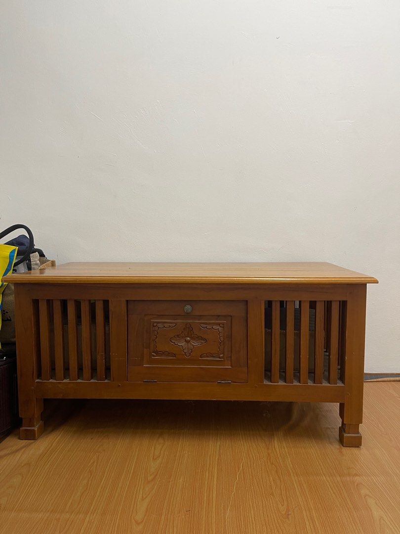 Meja kayu jati muda, Furniture & Home Living, Furniture, Tables & Sets ...