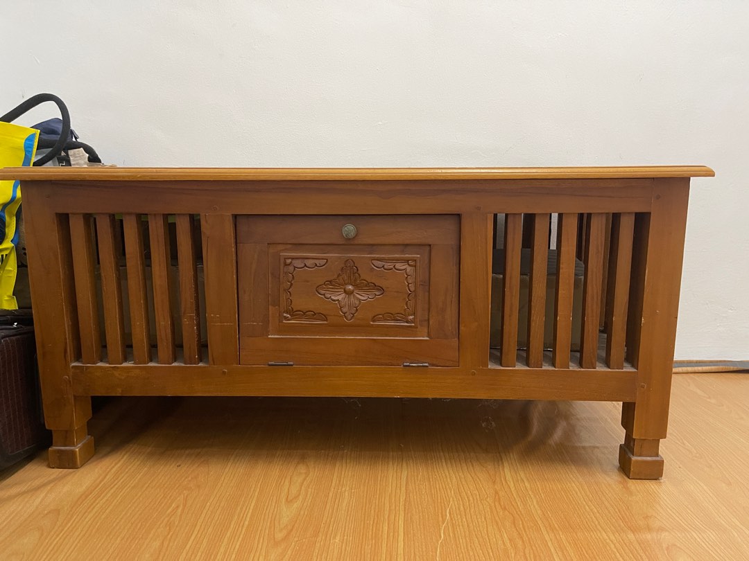 Meja kayu jati muda, Furniture & Home Living, Furniture, Tables & Sets ...