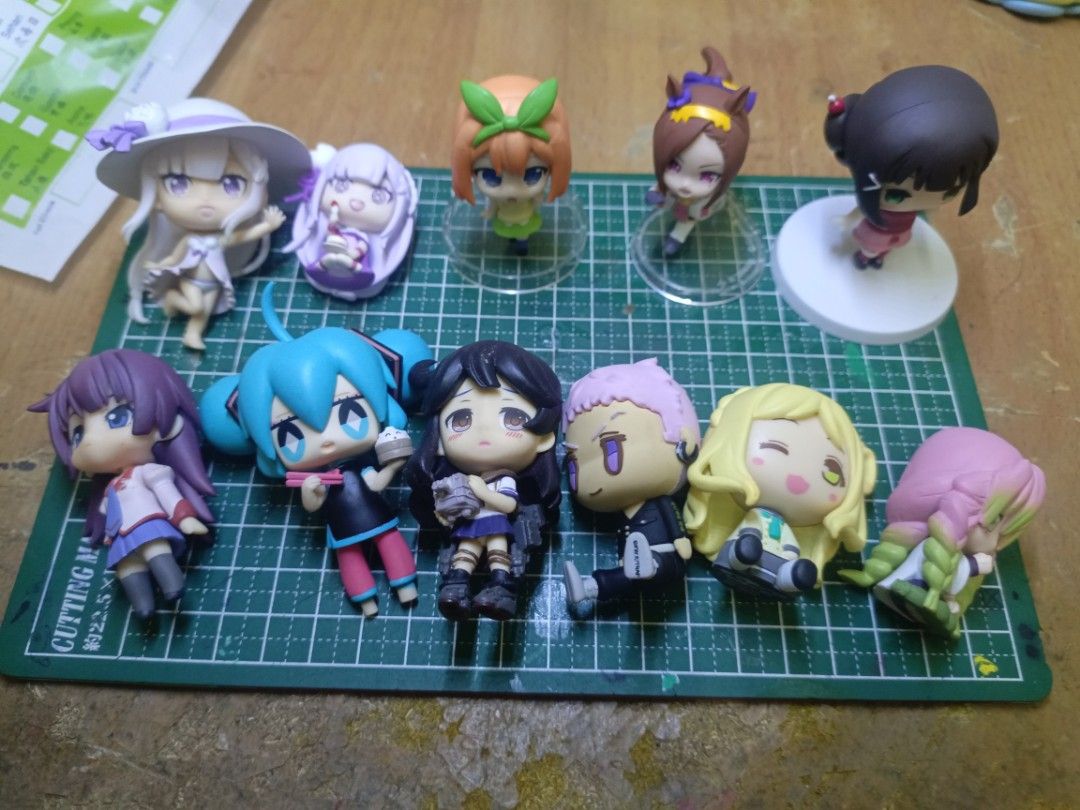 Mini anime figure, Hobbies & Toys, Toys & Games on Carousell