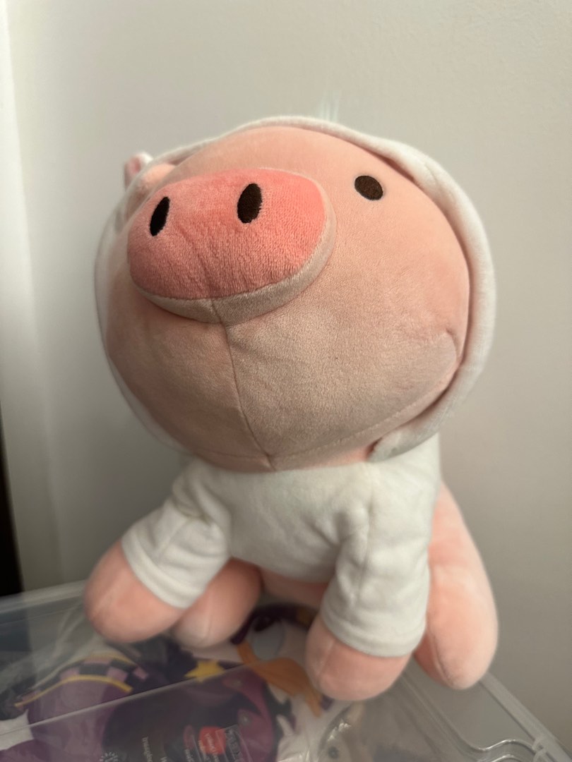 Miniso Pig Stuffed Toy, Hobbies & Toys, Toys & Games on Carousell