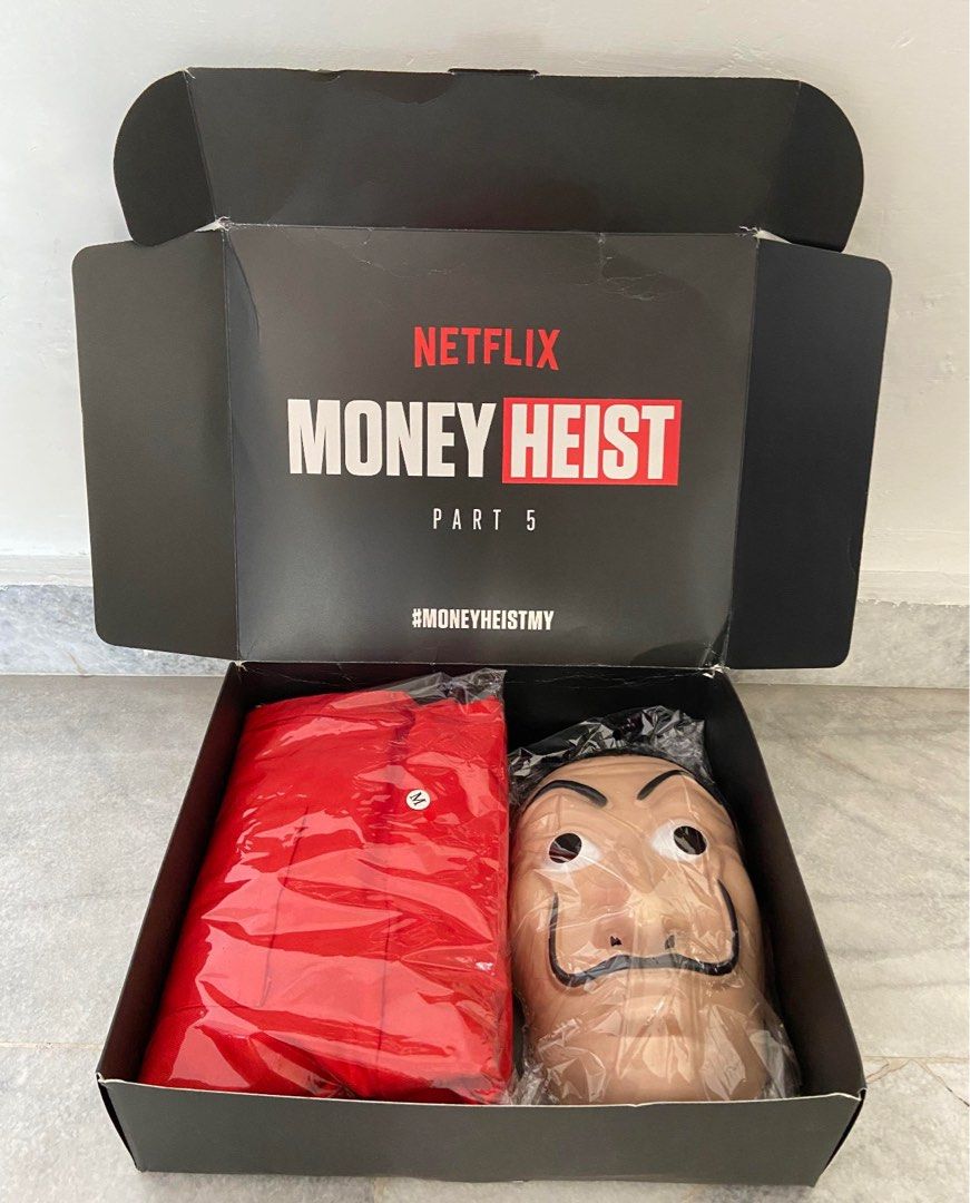 Money Heist Netflix Gift set, Hobbies & Toys, Collectibles ...