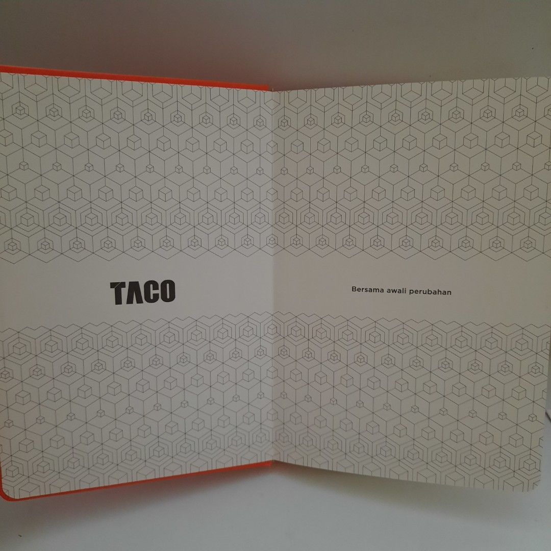 Notebook/ Buku Taco Polos, Buku & Alat Tulis, Buku di Carousell
