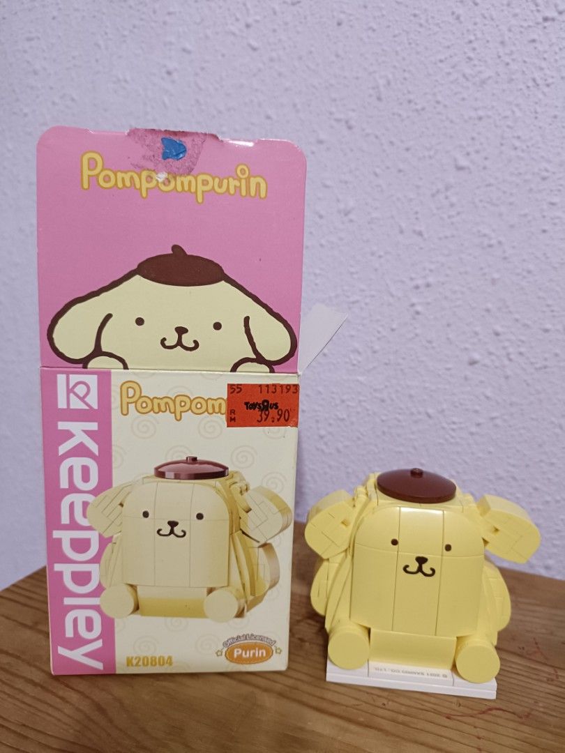 Original Keeppley Pompompurin Sanrio (K20804), Hobbies & Toys, Toys ...