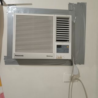 PANASONIC 1HP WINDOW TYPE AIRCON INVERTER, TV & Home Appliances, Air ...