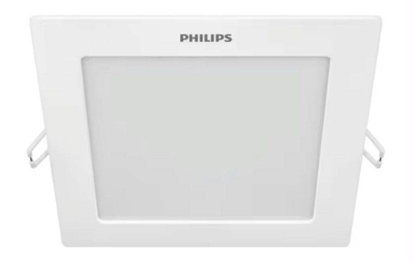 Philips Meson Max DL262 Downlight in Square. Ceiling Light / Recessed ...