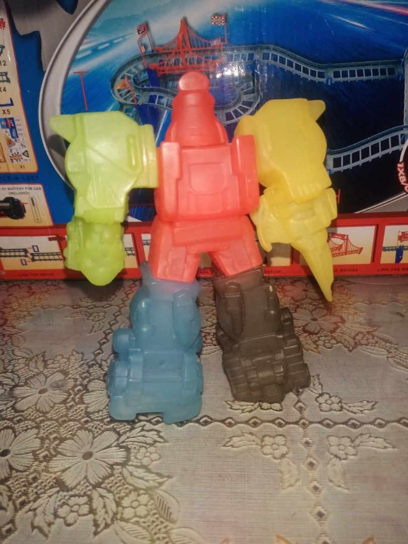 Power ranger sentai Megazord & lupin kaiser robot figure, Hobbies ...