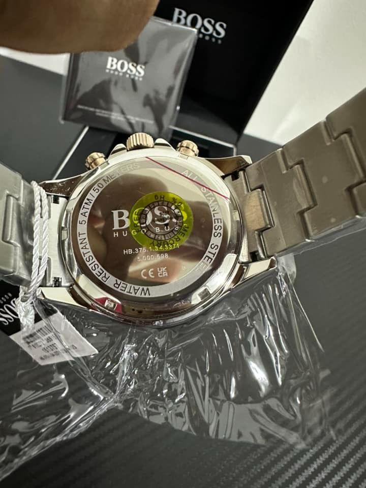 【Ready Stock】Original Hugo Boss Men's Watch - Hero Chronograph 1513757 ...