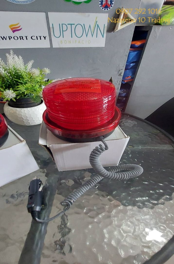 RED Beacon light supplier 3, Commercial & Industrial, Construction ...