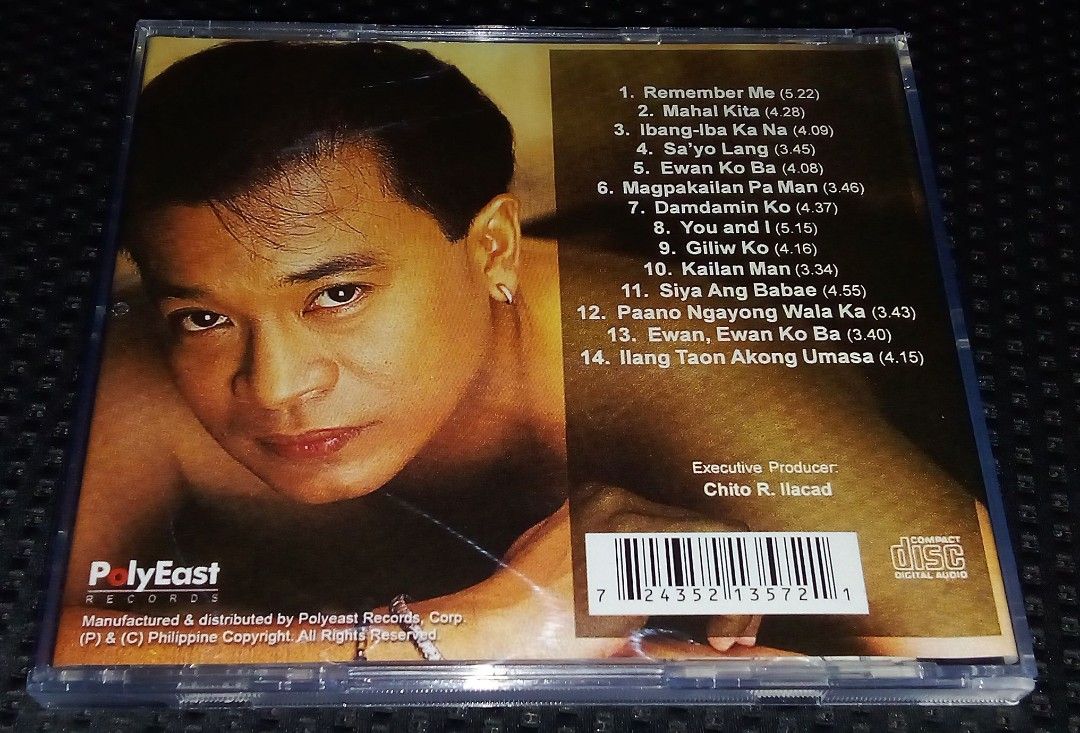 Renz Verano - Greatest Hits CD, Hobbies & Toys, Music & Media, CDs ...