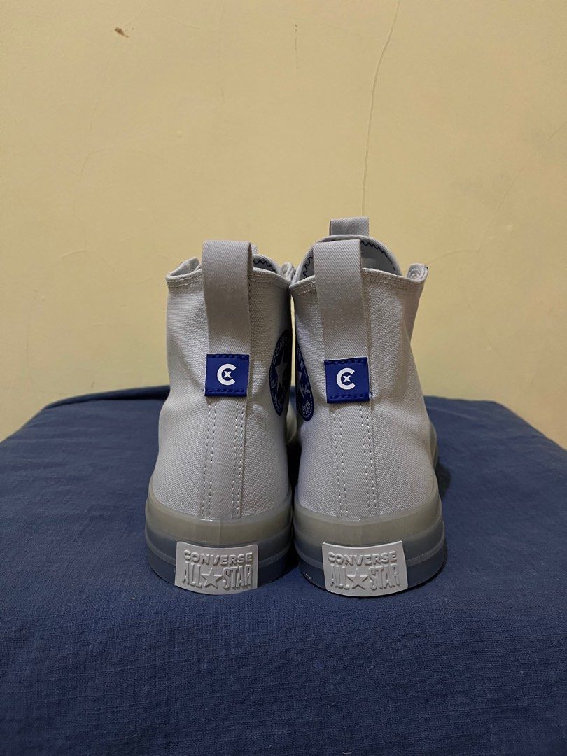 [RESMI PT. MAP] CONVERSE CX EXPLORE WHITE HI “A03466C”, Fesyen Pria ...