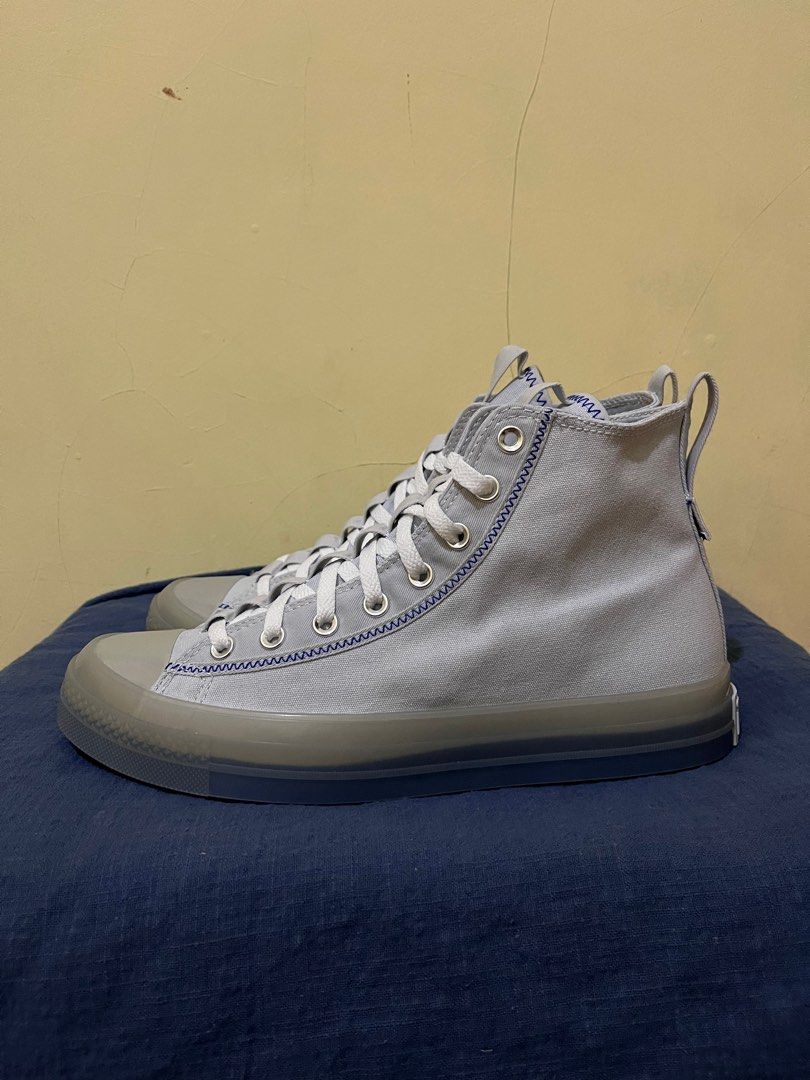 [RESMI PT. MAP] CONVERSE CX EXPLORE WHITE HI “A03466C”, Fesyen Pria ...