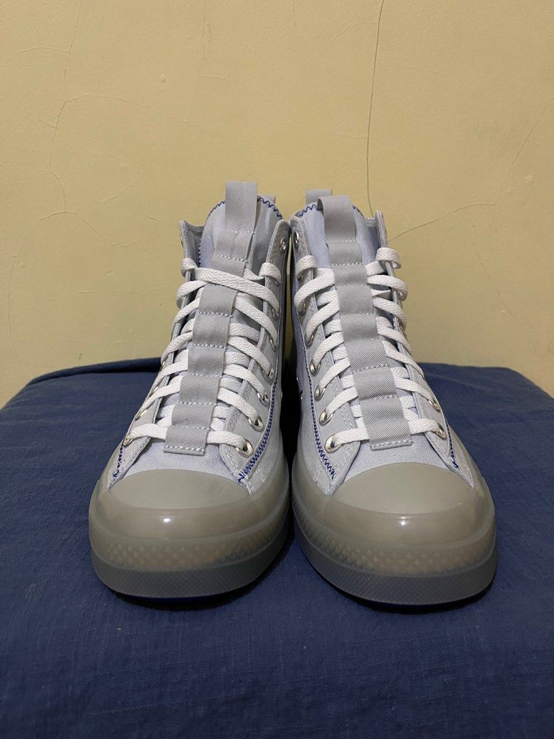 [RESMI PT. MAP] CONVERSE CX EXPLORE WHITE HI “A03466C”, Fesyen Pria ...