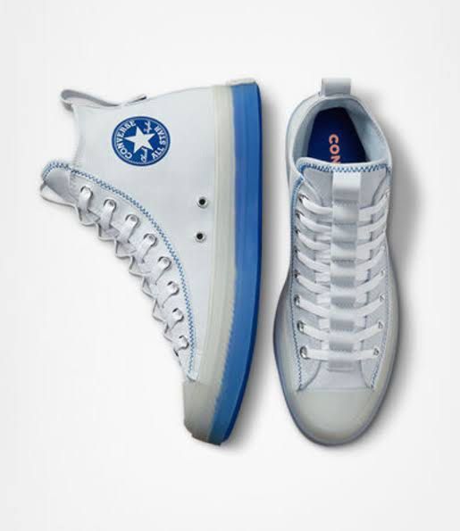 [RESMI PT. MAP] CONVERSE CX EXPLORE WHITE HI “A03466C”, Fesyen Pria ...
