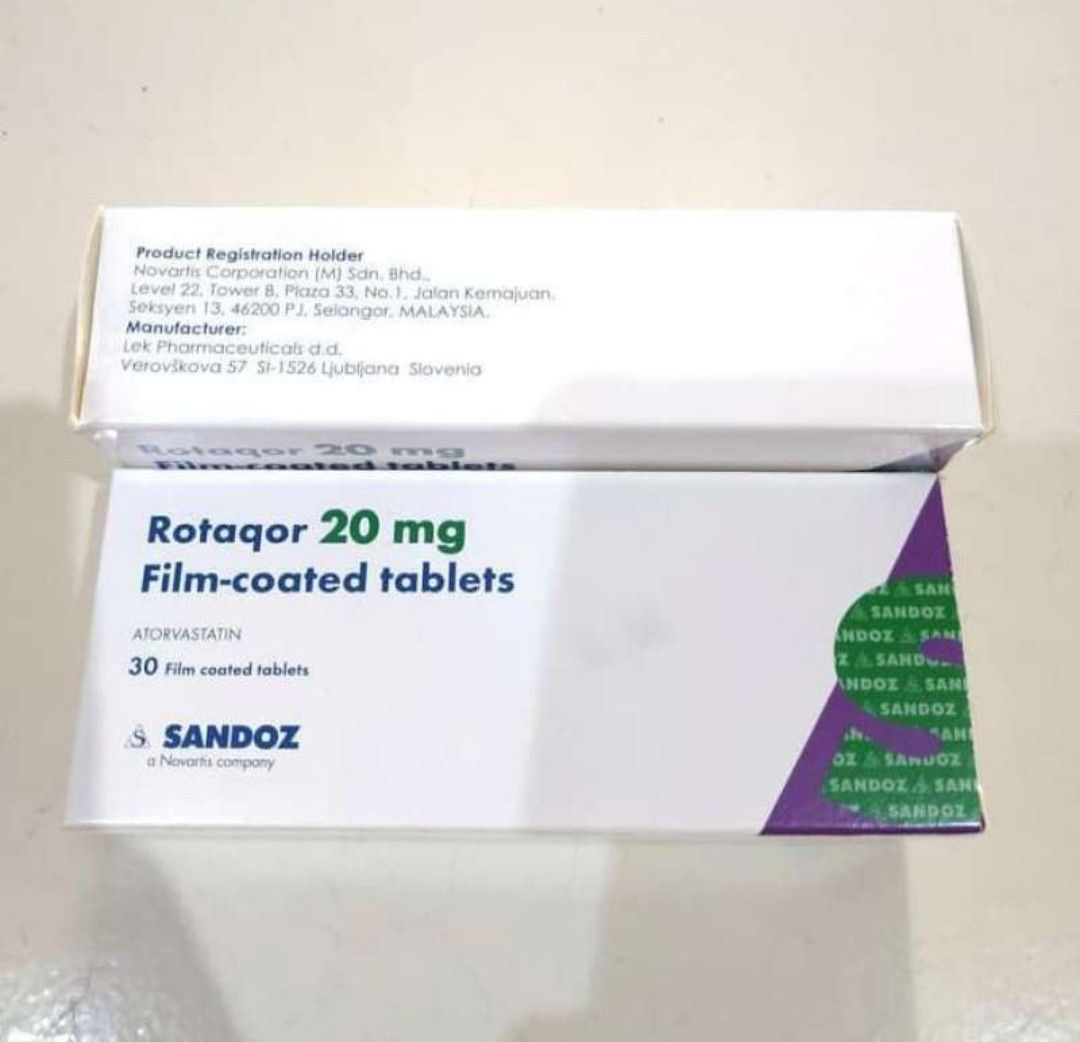 Rotaqor 20 mg original Penang Malaysia, Kesehatan & Kecantikan, Kulit ...