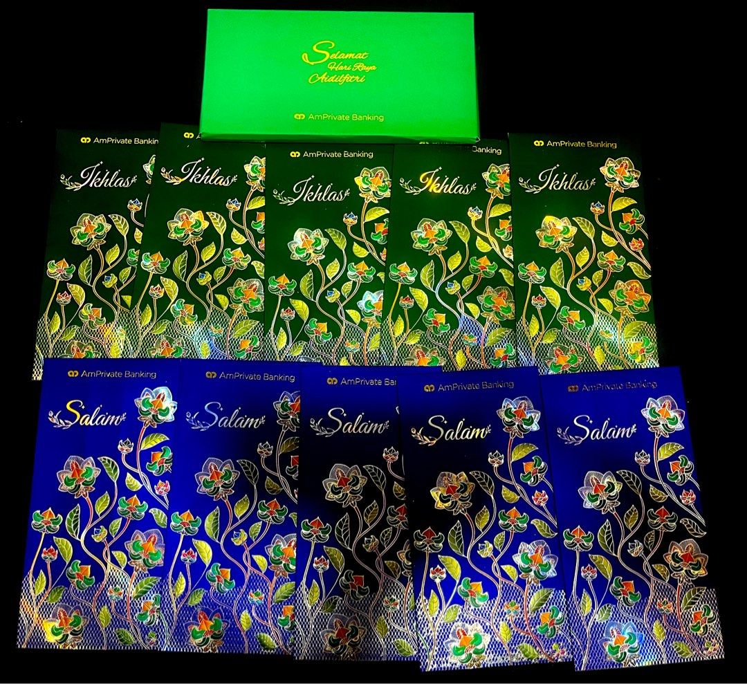 Sampul raya packet AM Bank VIP 2023, Hobbies & Toys, Stationery & Craft ...